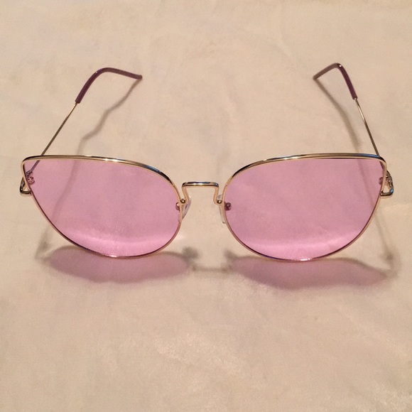 Accessories Purple Oversized Retro Cat Eye Sunglasses Poshmark